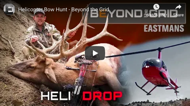 Video: Helicopter Bowhunting for Elk in Eastern Oregon – Rack Camp