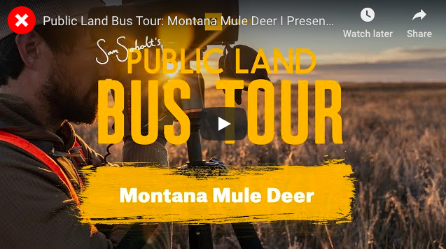 Video: Public Land Bus Tour: Hunting Montana Mule Deer Presented by onX ...