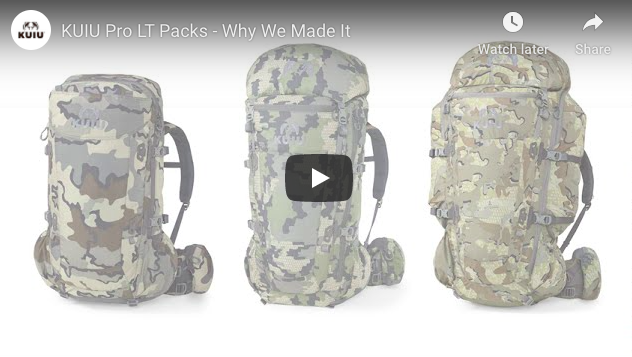 KUIU Announces New PRO LT Packs – Rack Camp