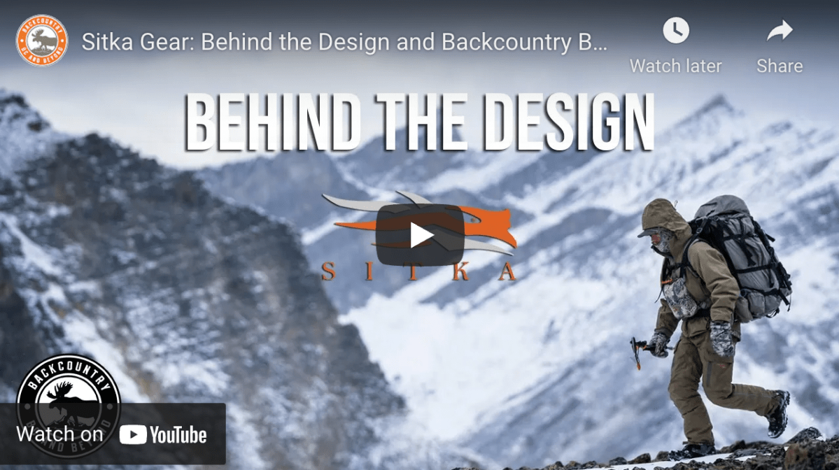 Video: Sitka Gear: Behind the Design – Rack Camp