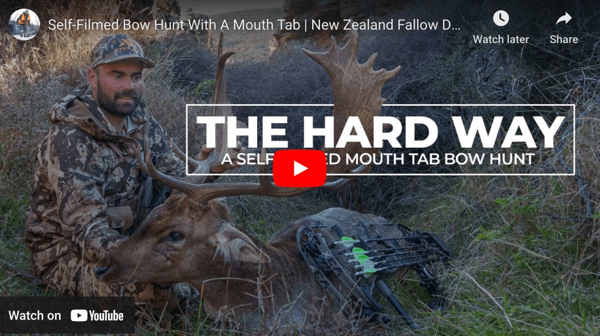 Video: Bowhunting Fallow Deer in New Zealand – Rack Camp