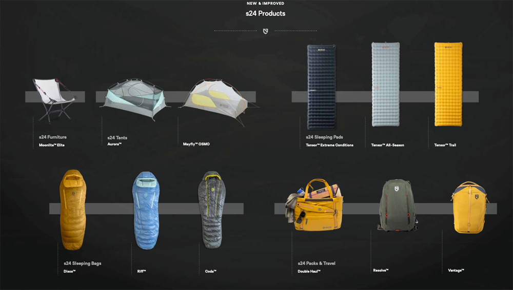 NEMO Announces 2024 Collection – Rack Camp