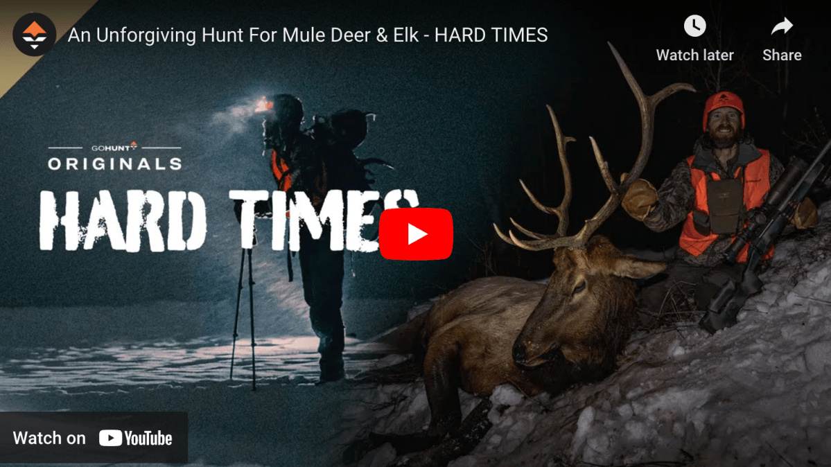 Film: A Tough Mule Deer and Elk Hunt in Colorado in HARD TIMES – Rack Camp
